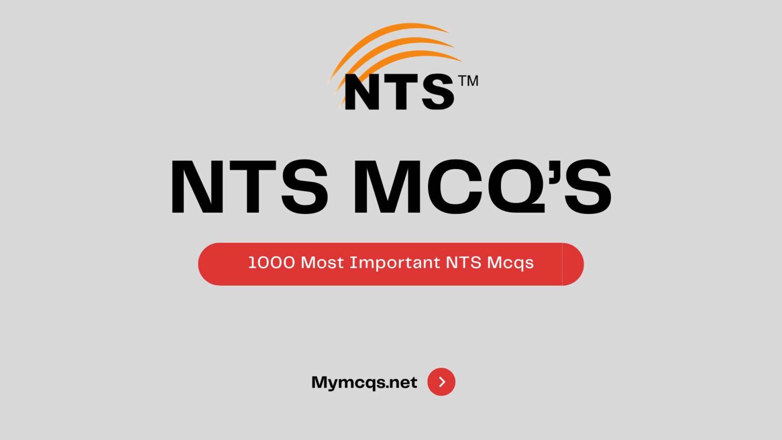 NTS Mcqs With Answers & explanation Solved | PDF Download!