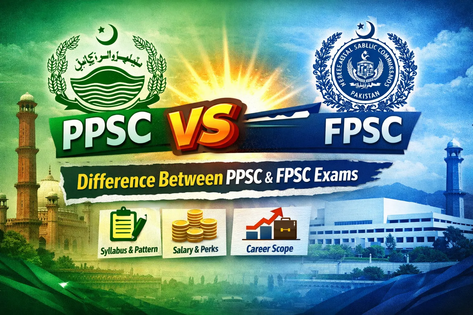 PPSC vs FPSC 2026 Complete Difference Between PPSC & FPSC